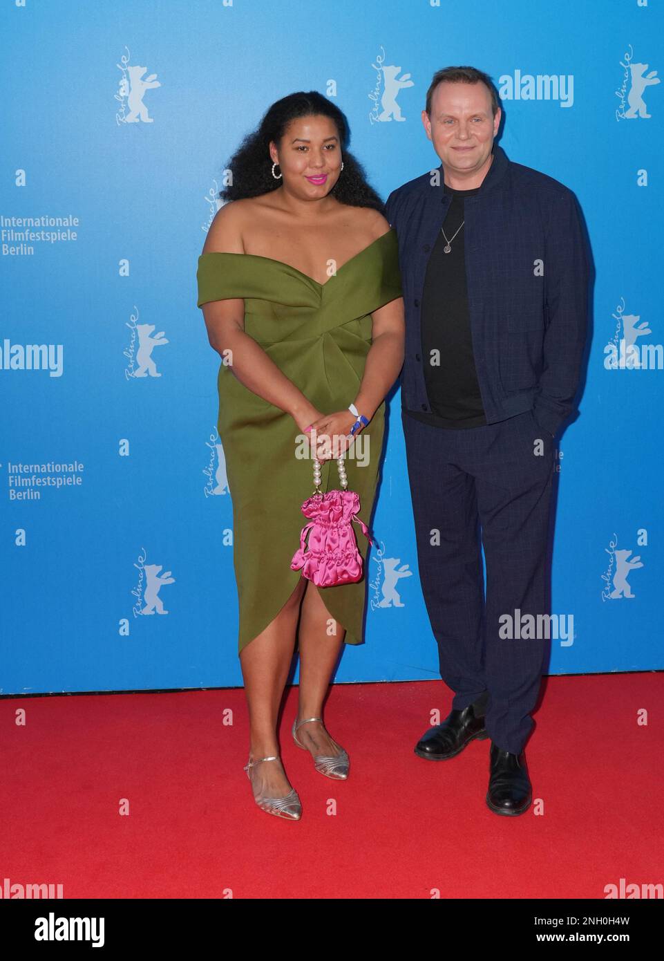 Berlin, Germany. 17th Feb, 2023. Actor Devid Striesow comes with his ...