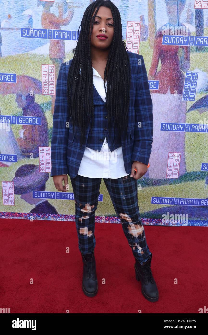Brittany Campbell, at Opening Night For "Sunday In The Park With George ...