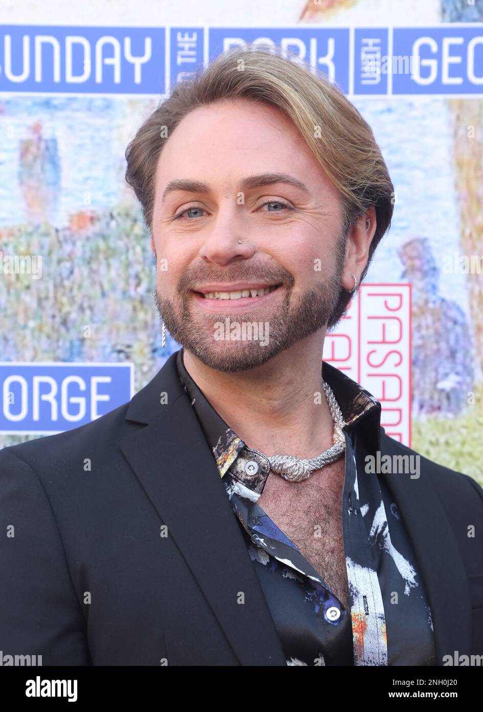 Christopher Enlow At Opening Night For Sunday In The Park With George At Pasadena Playhouse