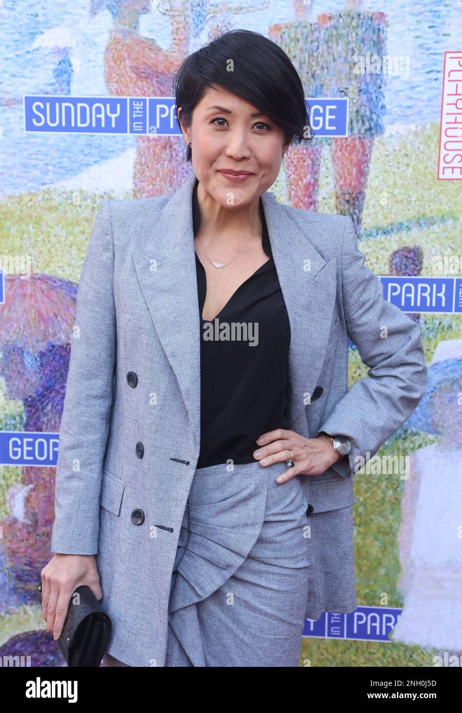 Michelle Non, at Opening Night For "Sunday In The Park With George" at ...