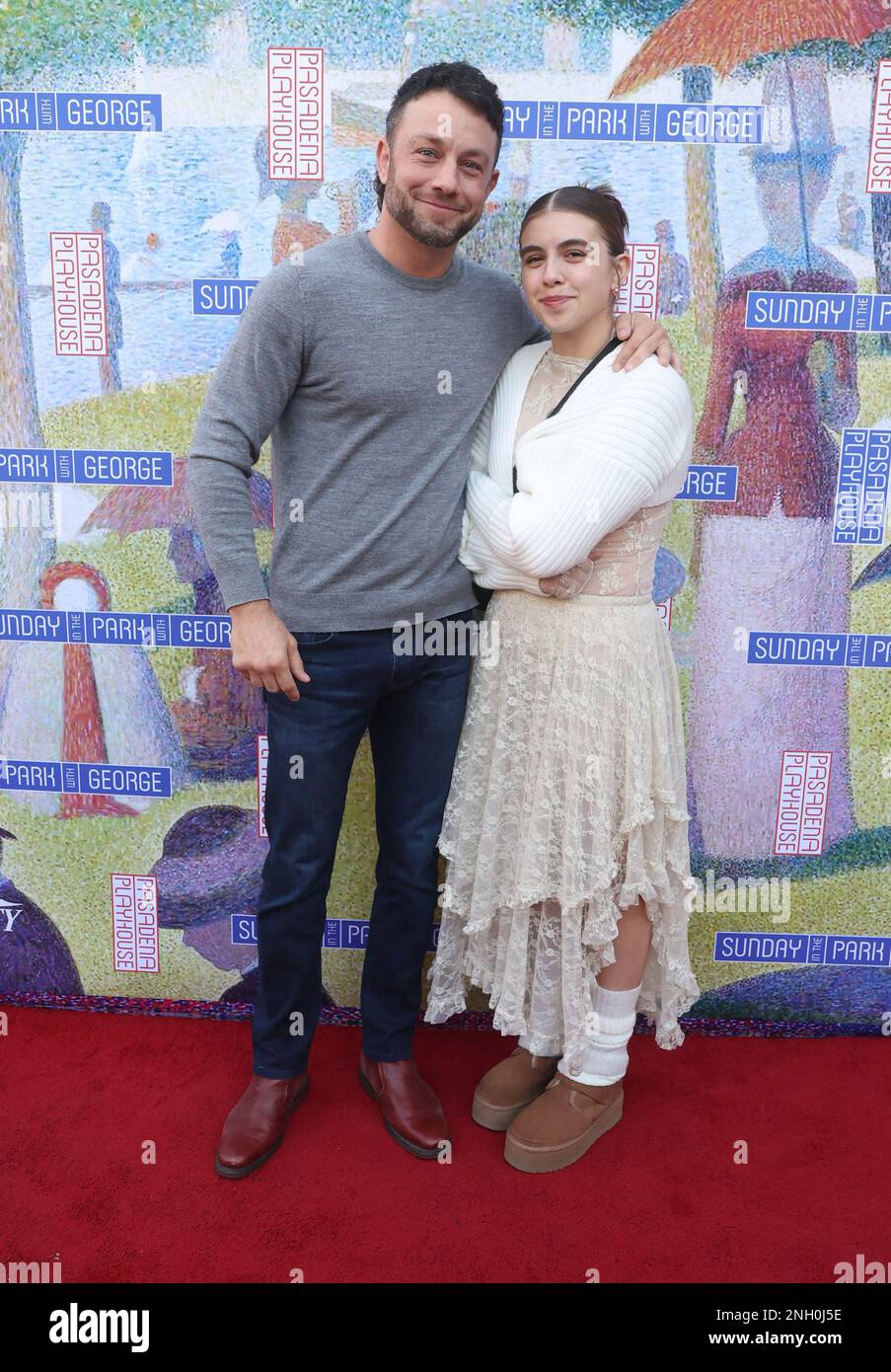 Jonathan Sadowski, at Opening Night For "Sunday In The Park With George ...