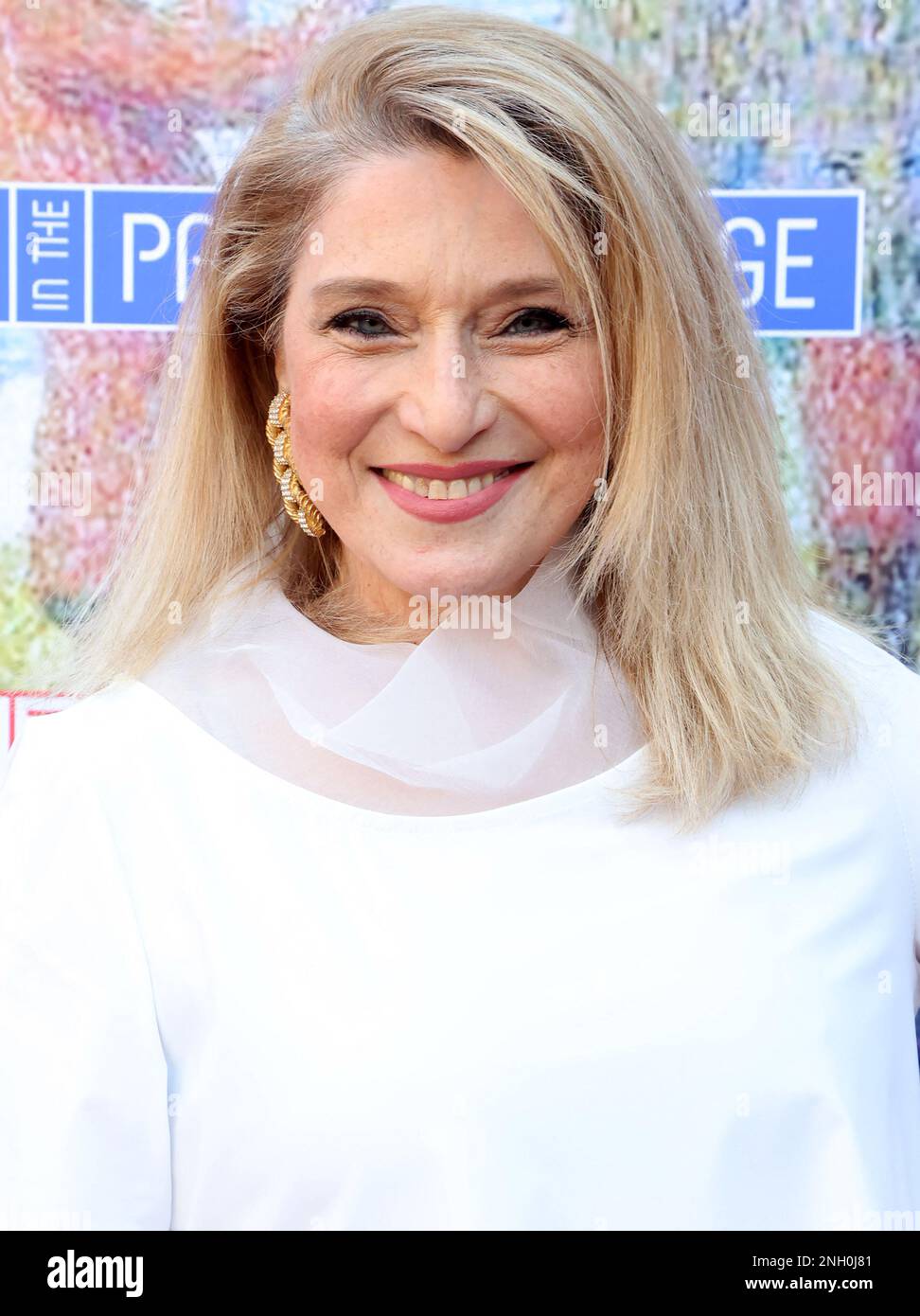 Liz Larsen, at Opening Night For "Sunday In The Park With George" at ...