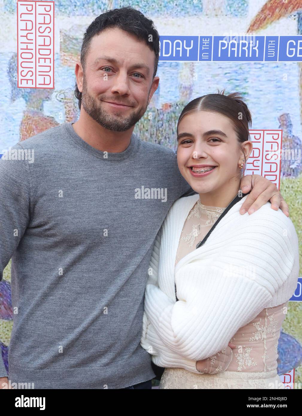 Jonathan Sadowski, at Opening Night For "Sunday In The Park With George ...