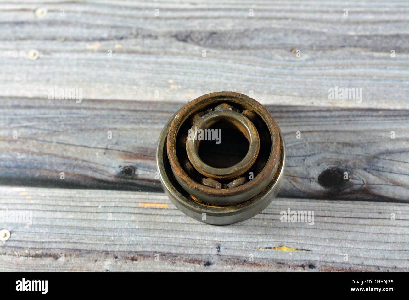 ball bearing kit and oil seal that were replaced with new ones, washing ...