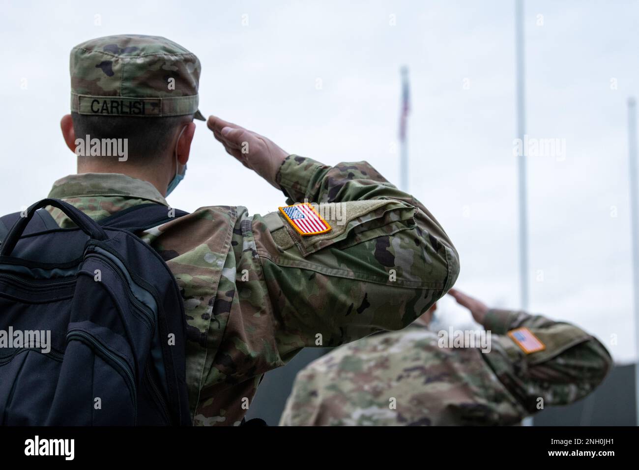 An opening ceremony is held for Exercise Yama Sakura 83 at Camp Asaka ...