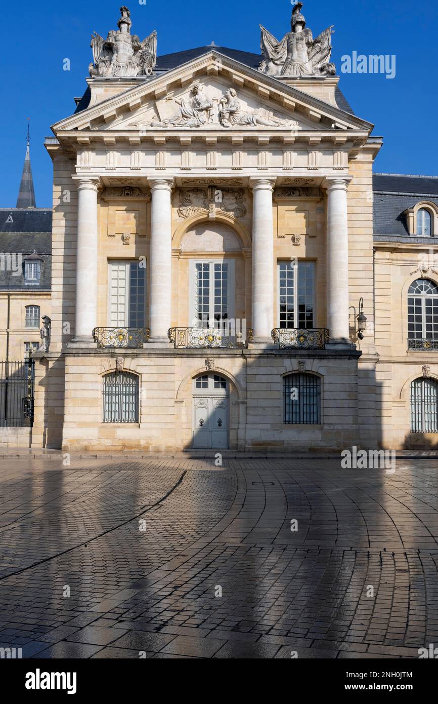 Part of city hall of Dijon city, France Stock Photo - Alamy