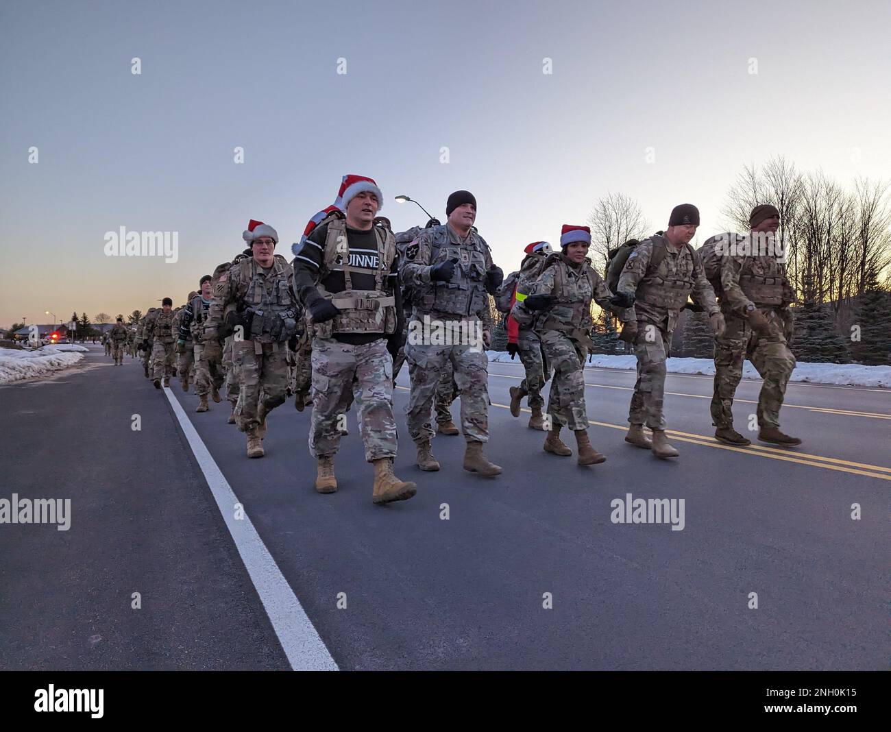 More than 300 noncommissioned officers led a foot march from the ...