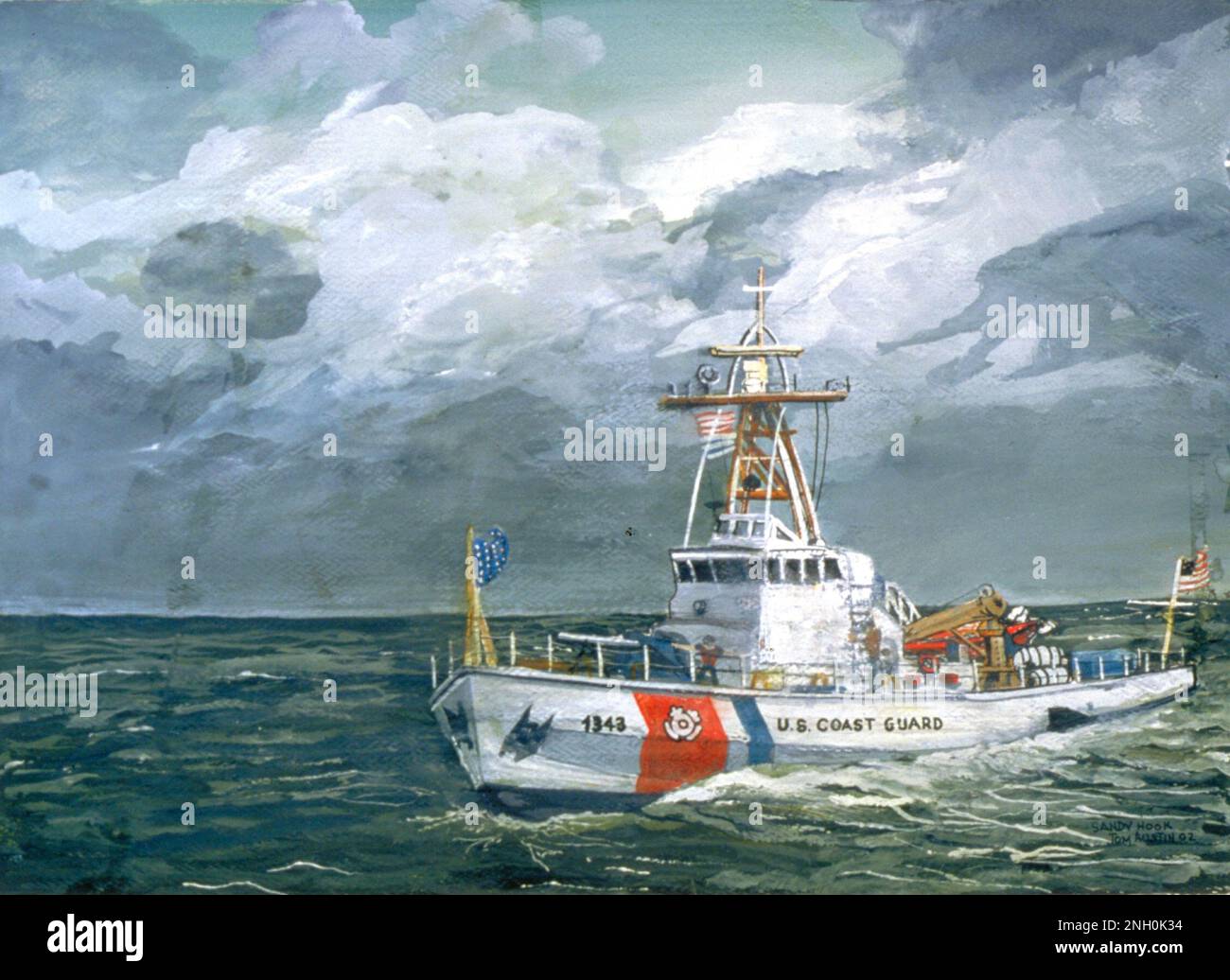 Coast Guard Cutter Bainbridge Island is the 43rd island class cutter to ...