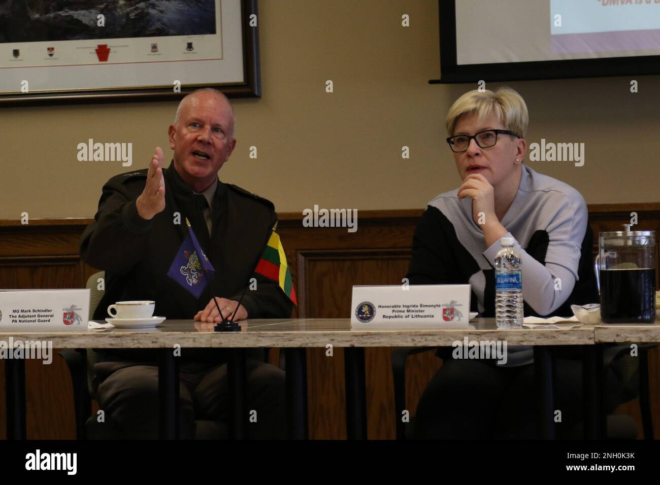 U.S. Army Maj. Gen. Mark Schindler, the Adjutant General of ...