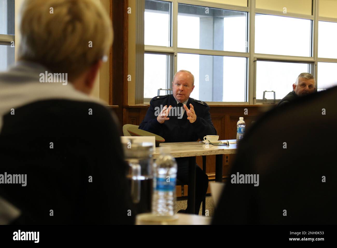 U.S. Air Force Brig. Gen. Michael Regan, Deputy Adjutant General-Air ...