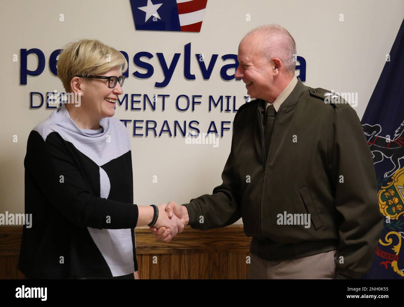 U.S. Army Maj. Gen. Mark Schindler, the Adjutant General of ...