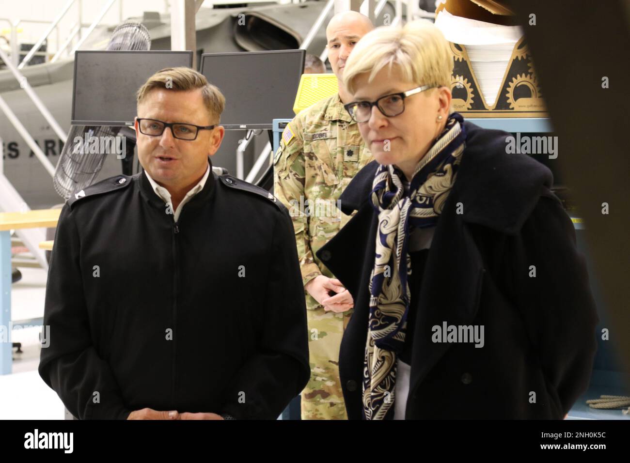 U.S. Army Col. Randy Lutz, commander of the Eastern Army National Guard ...