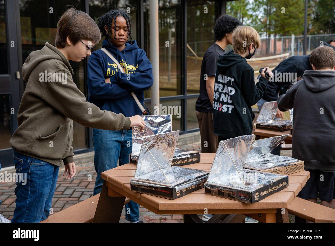 Students from E. E. Smith High School and Albritton Middle School visit ...