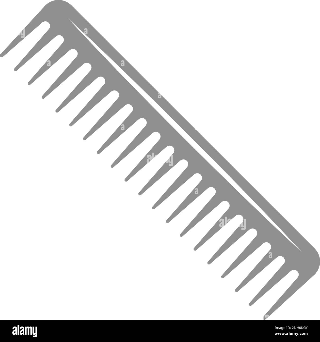 Comb hair logo icon design illustration Stock Vector Image & Art - Alamy