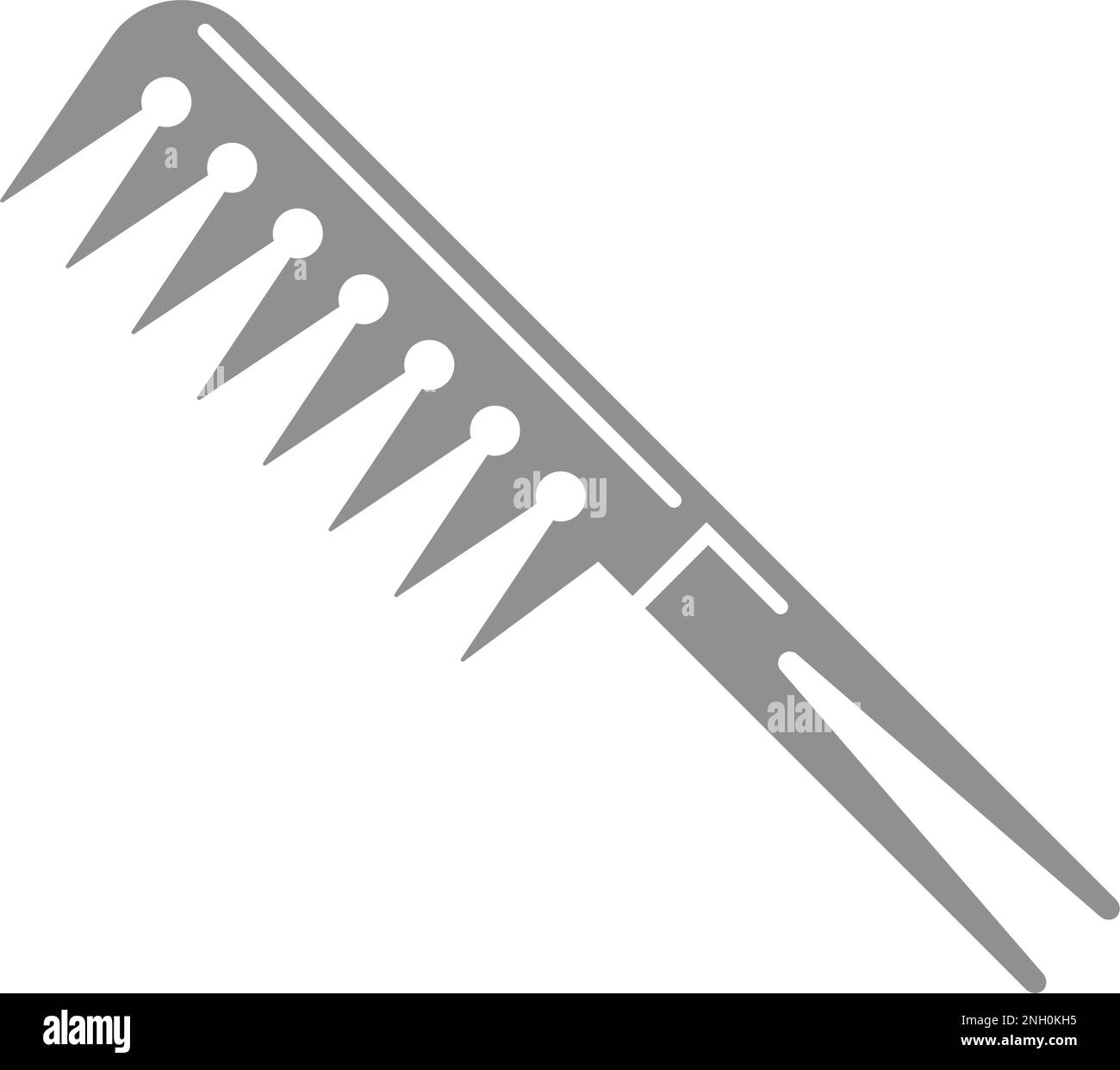 Comb hair logo icon design illustration Stock Vector Image & Art - Alamy