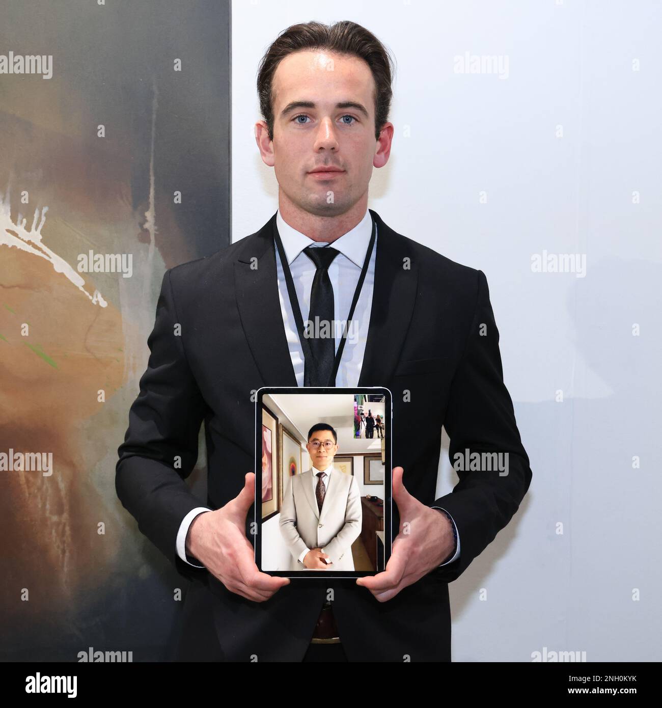 Los Angeles, California, USA. 15th February, 2023. Maxwell Gobbell ...