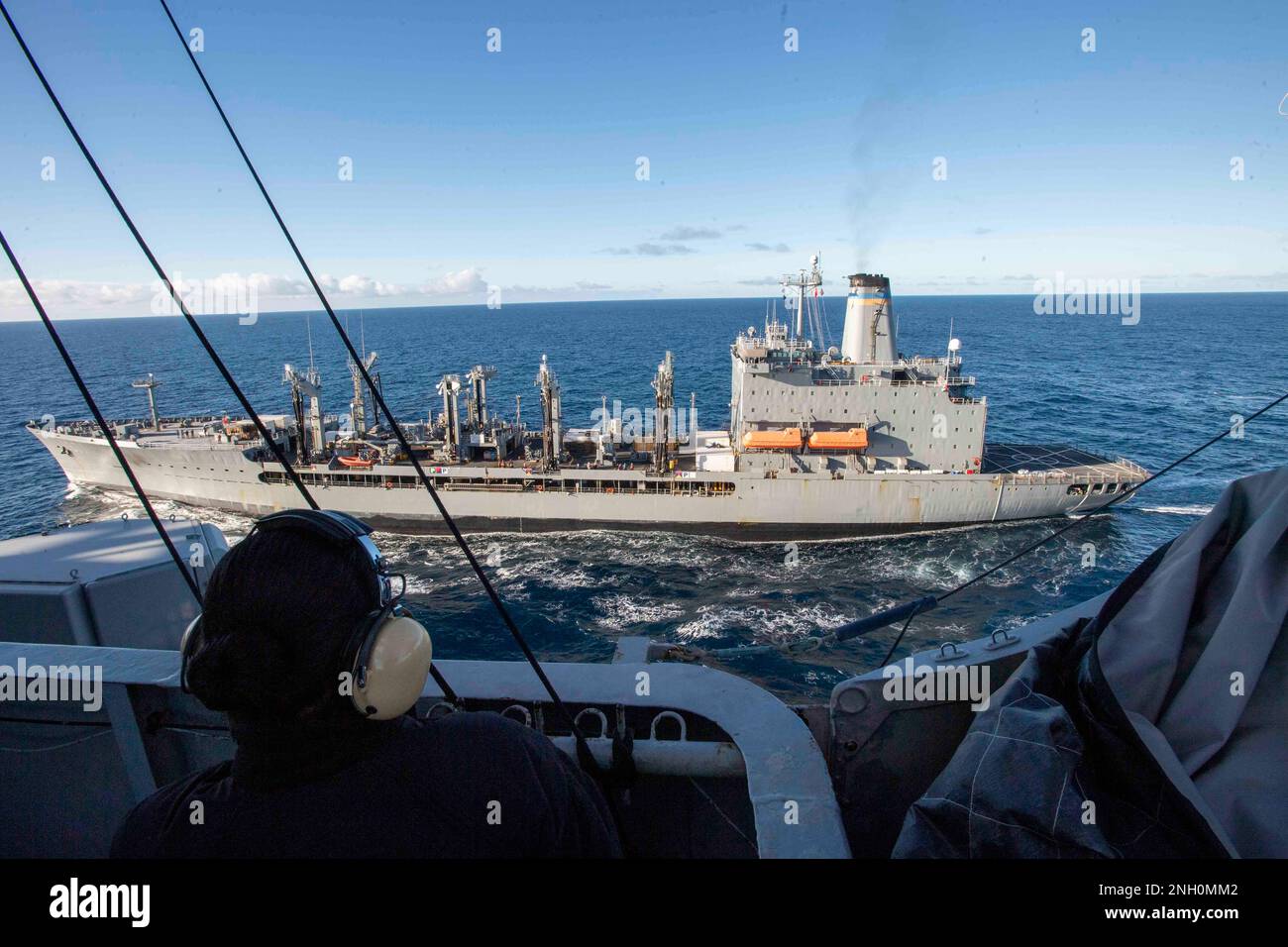 221205-N-NX635-1037 PACIFIC OCEAN (Dec. 5, 2022) The aircraft carrier ...