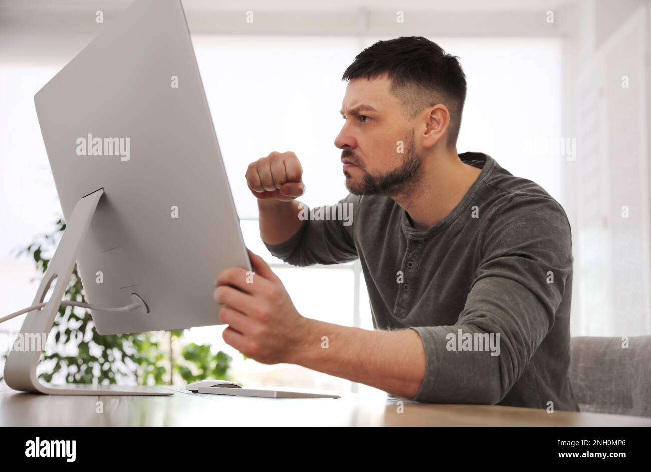 Hate monitor hi-res stock photography and images - Alamy