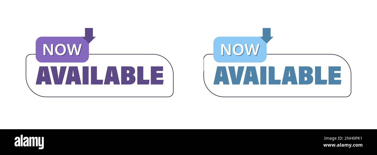 Now available line button set Stock Vector Image & Art - Alamy