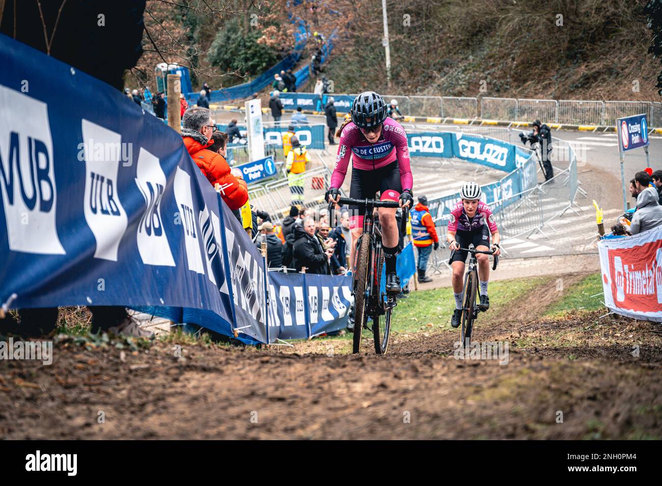 Anna Kay at the women's elite race at the Brussels Universities ...