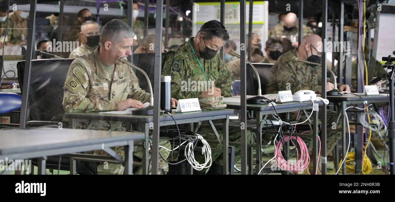 Lt. General Takemoto, Commanding General of the Japan Ground Self ...