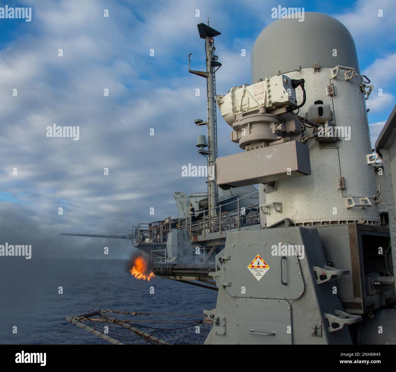 221205-N-RC359-1156 PHILIPPINE SEA (Dec. 5, 2022) A Close-In Weapons ...