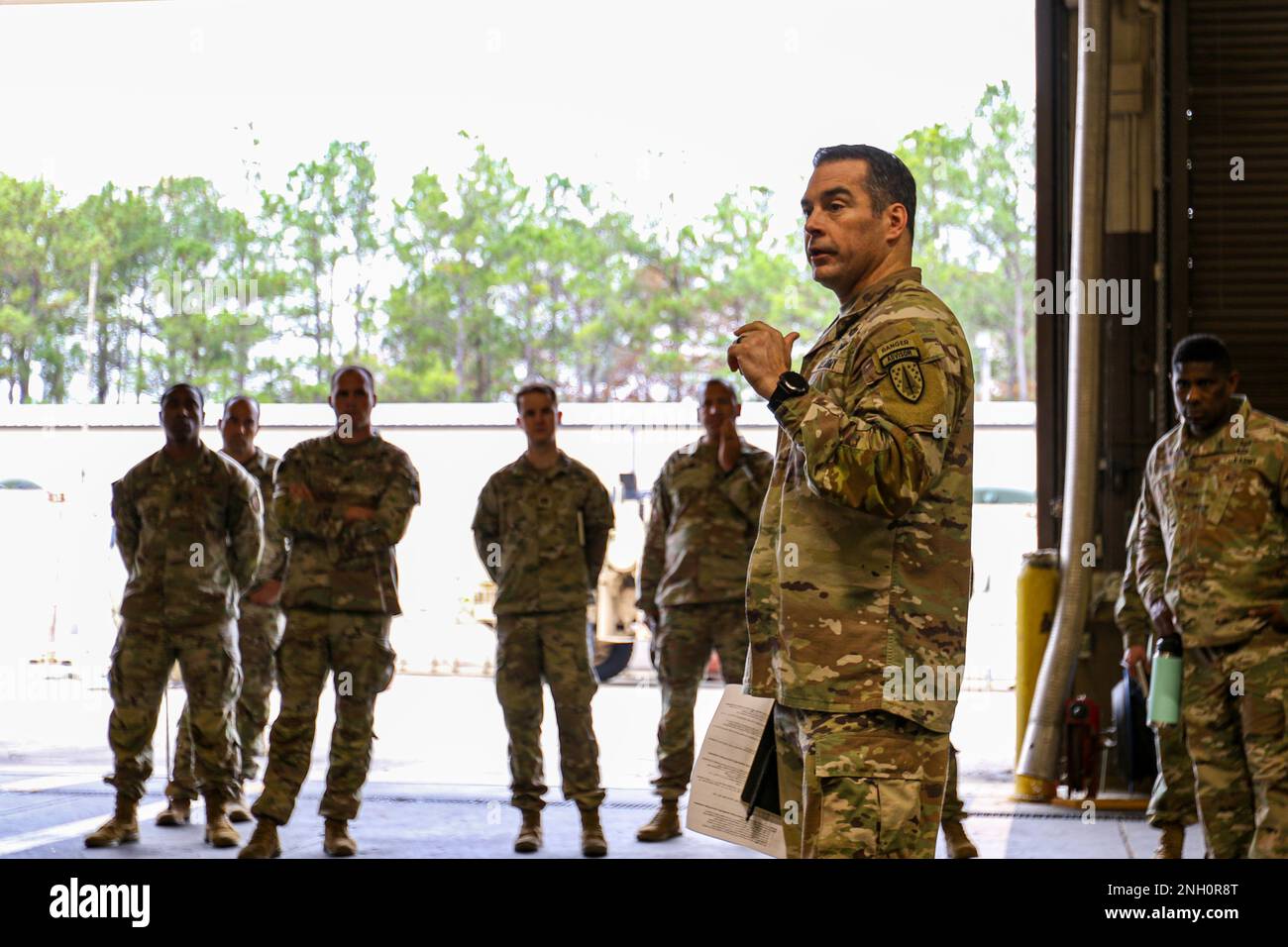 Col. Chris Landers, commander of 1st Security Force Assistance Brigade ...