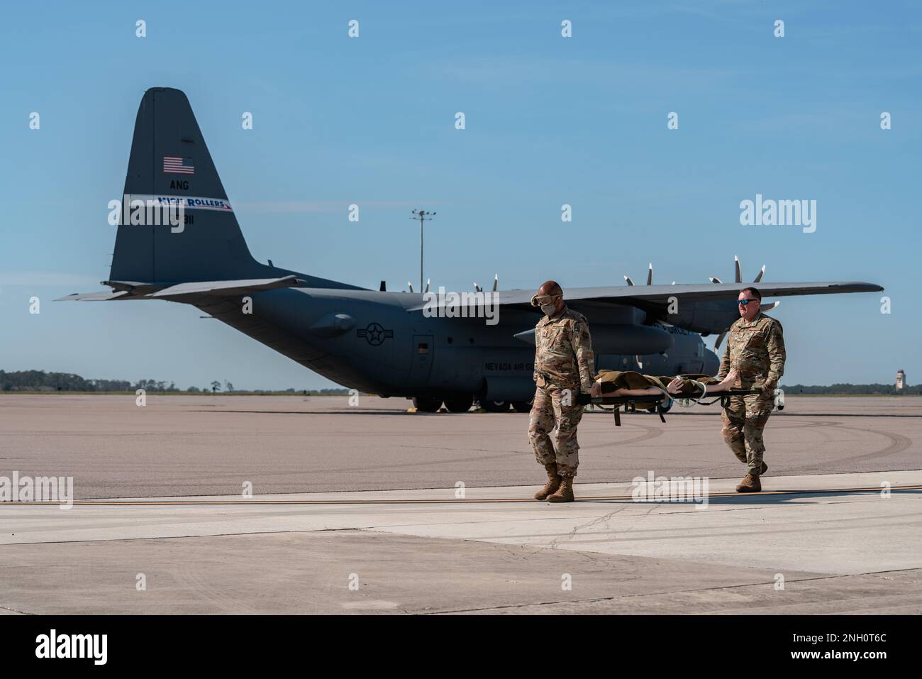 U.S. Air Force Maj. Lindsay Harte, 45th Aeromedical Evacuation Squadron ...