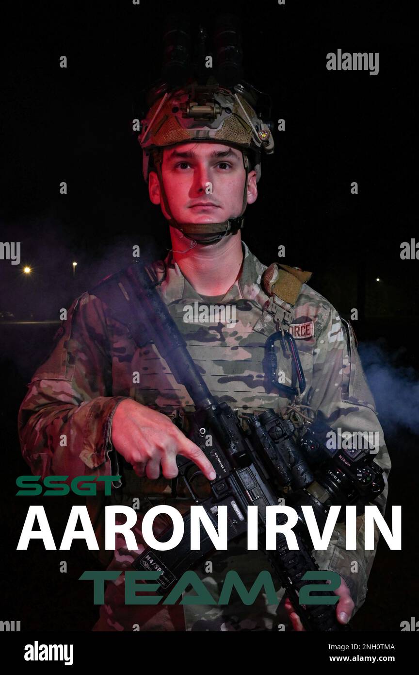 Staff Sgt. Aaron Irvin, 1st Combat Camera Squadron combat camera ...