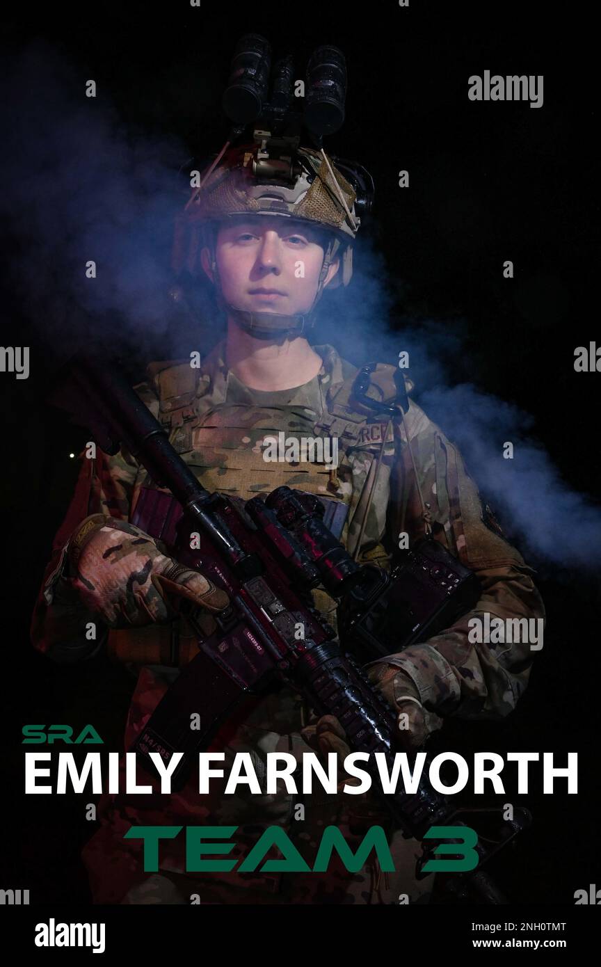 Senior Airman Emily Farnsworth, 1st Combat Camera Squadron combat ...
