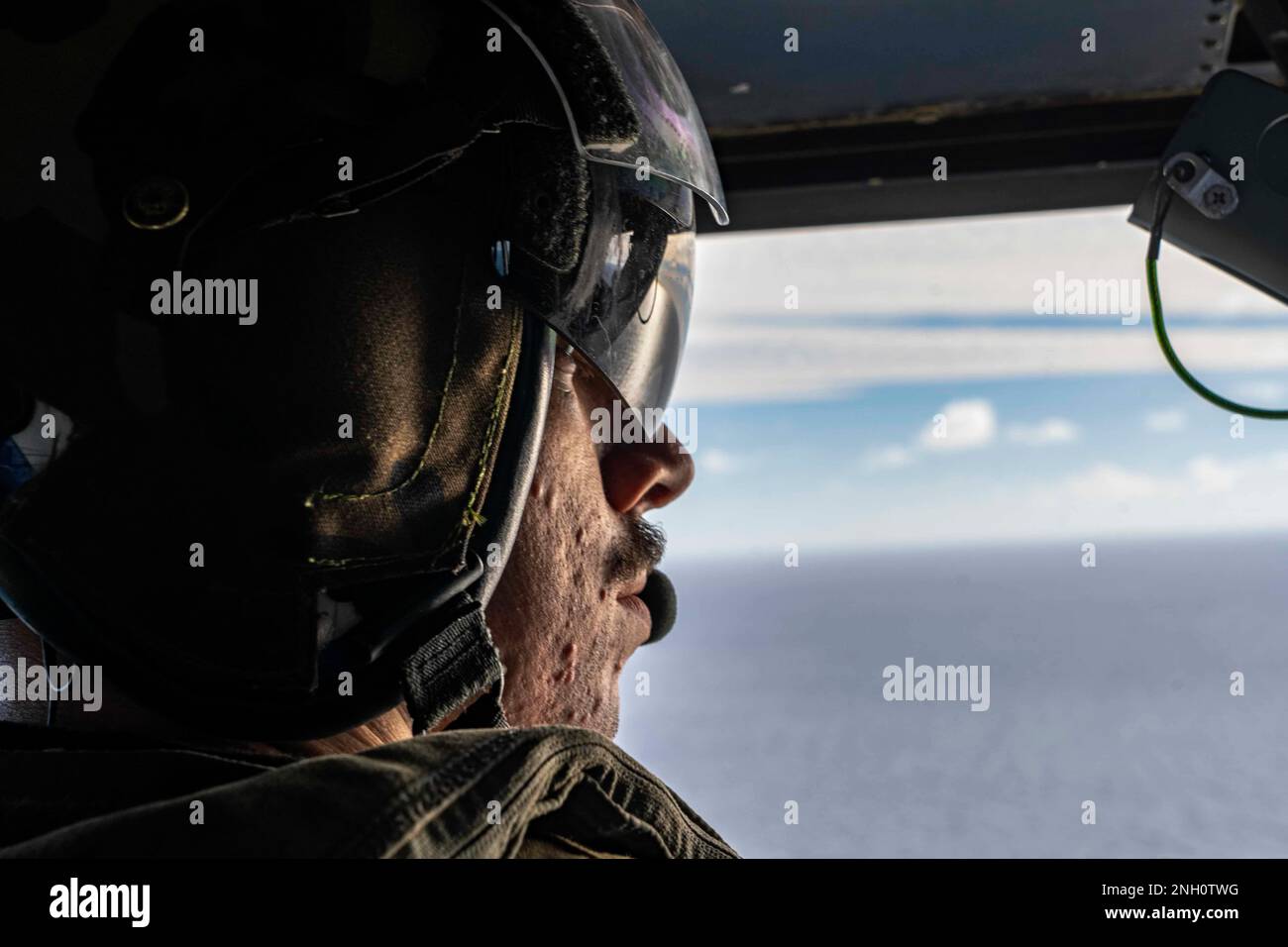 U.S. Marine Corps Cpl. Ben A. Holden, a crew chief with Marine Light ...