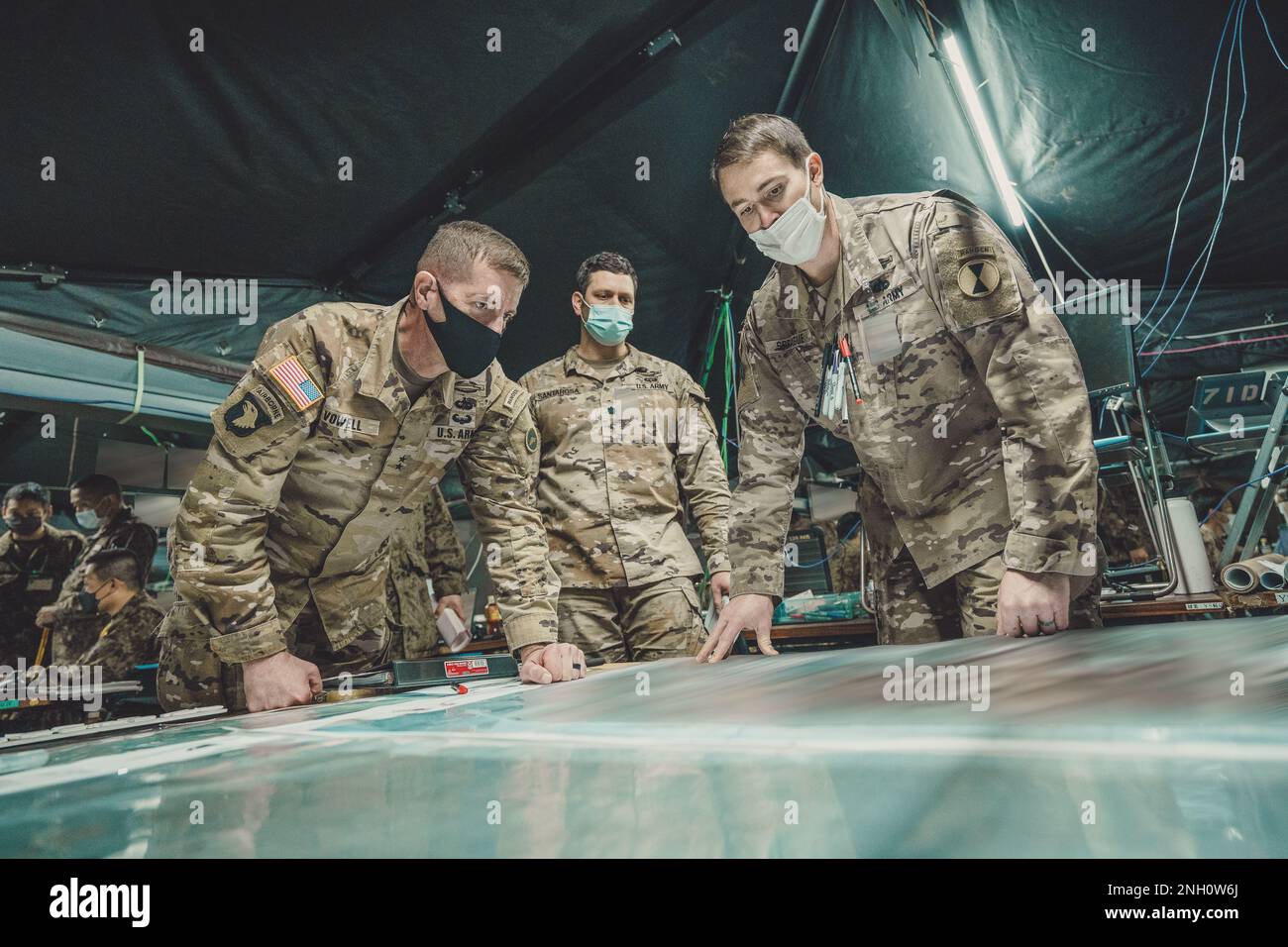 Maj. General Joel B. Vowell, U. S. Army Japan commanding General ...