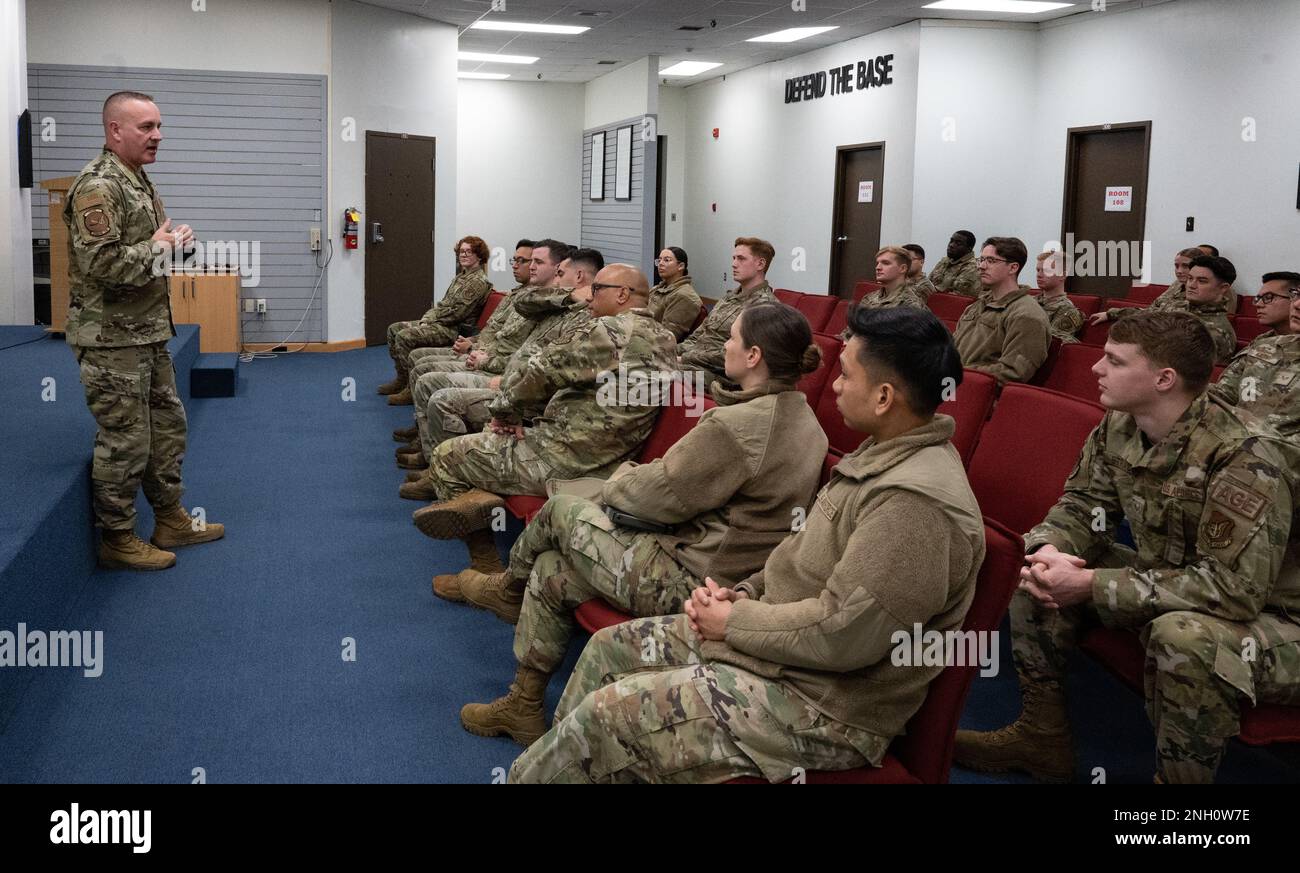 Chief Master Sgt. David R. Wolfe, Pacific Air Forces Command chief ...