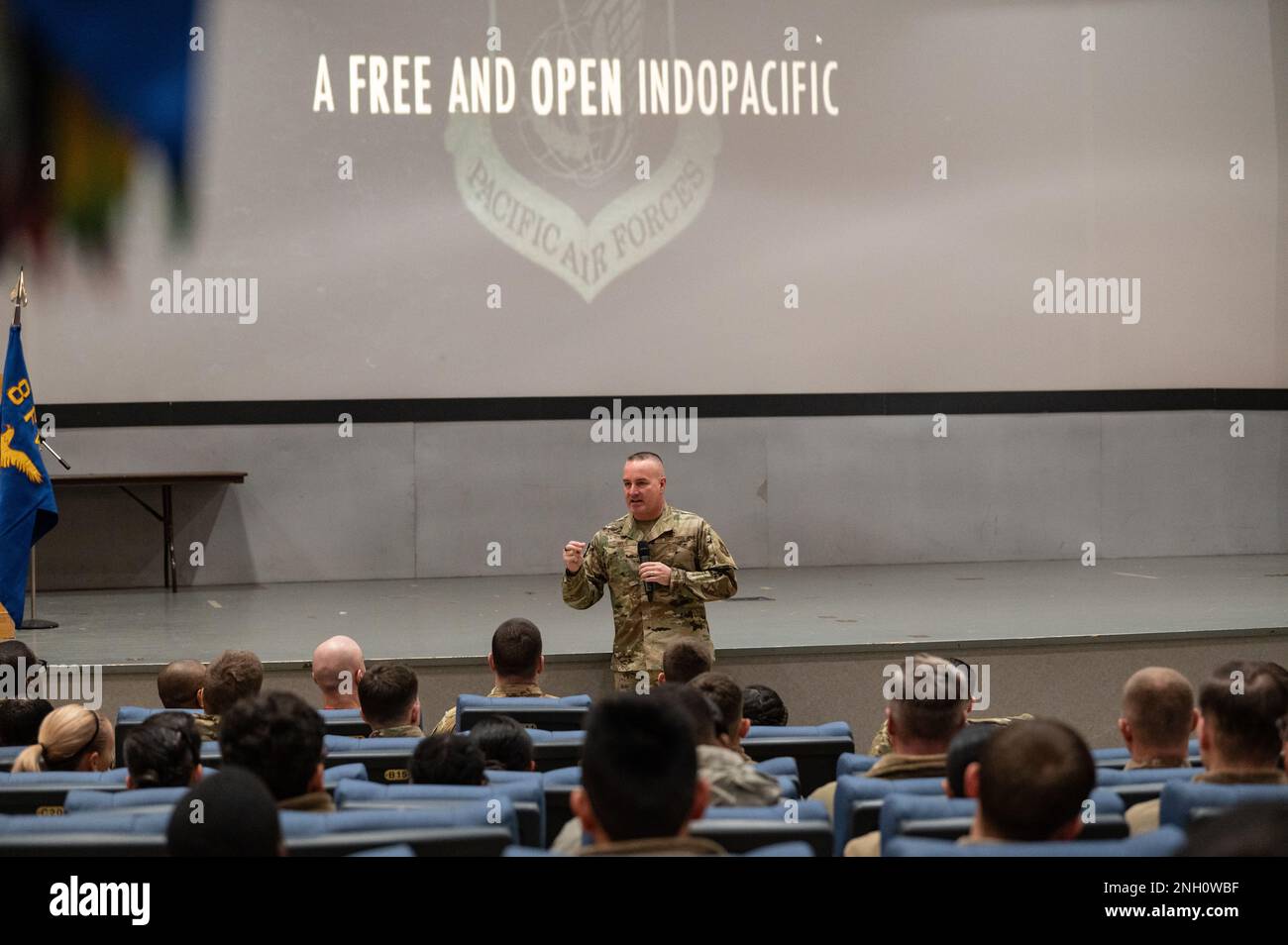 Chief Master Sgt. David R. Wolfe, Pacific Air Forces Command chief ...
