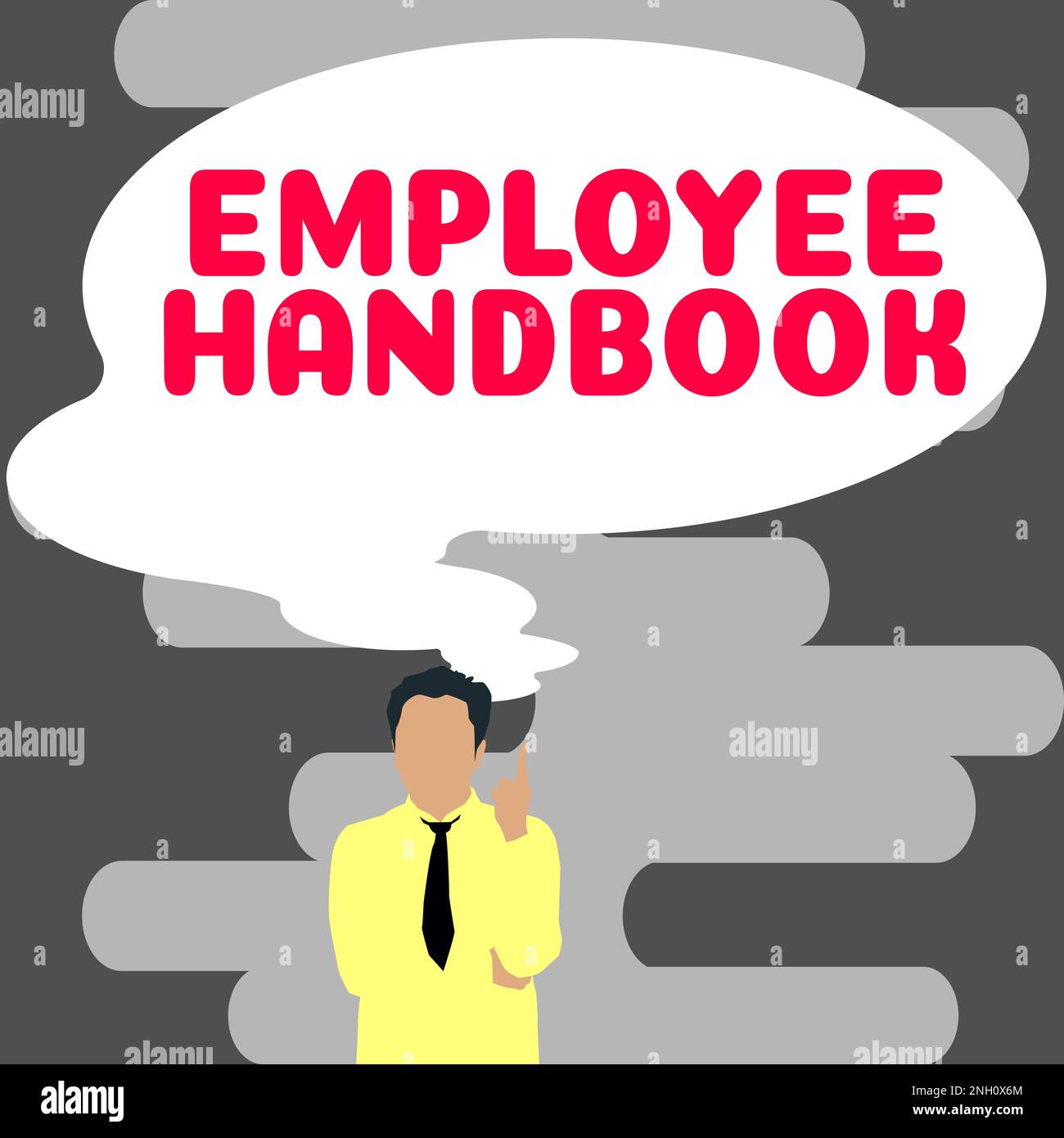 Handwriting text Employee Handbook, Business showcase Document that ...