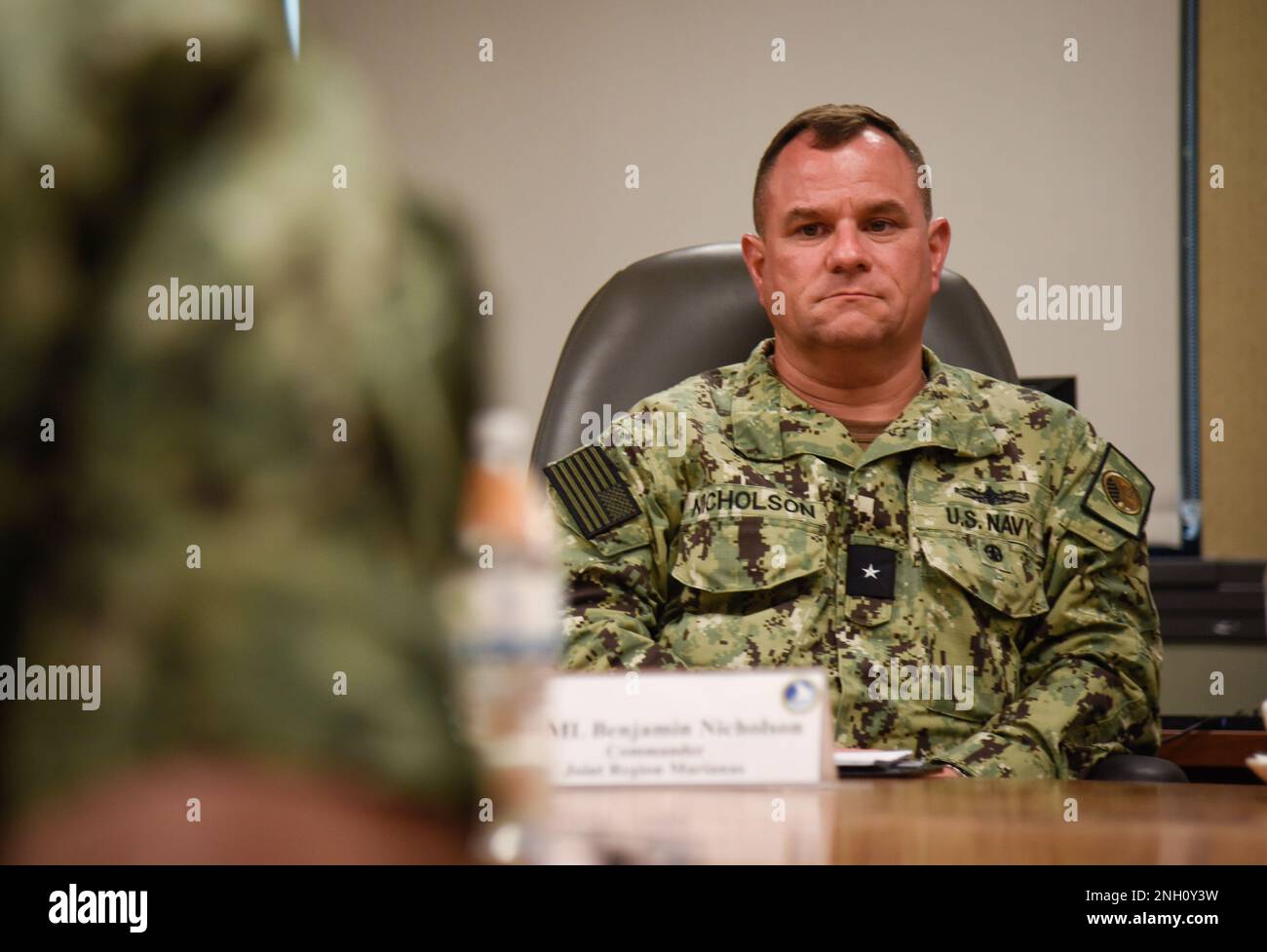 2201205-N-YG104-0014 ASAN, Guam (December 05, 2022) Rear Adm. Benjamin ...