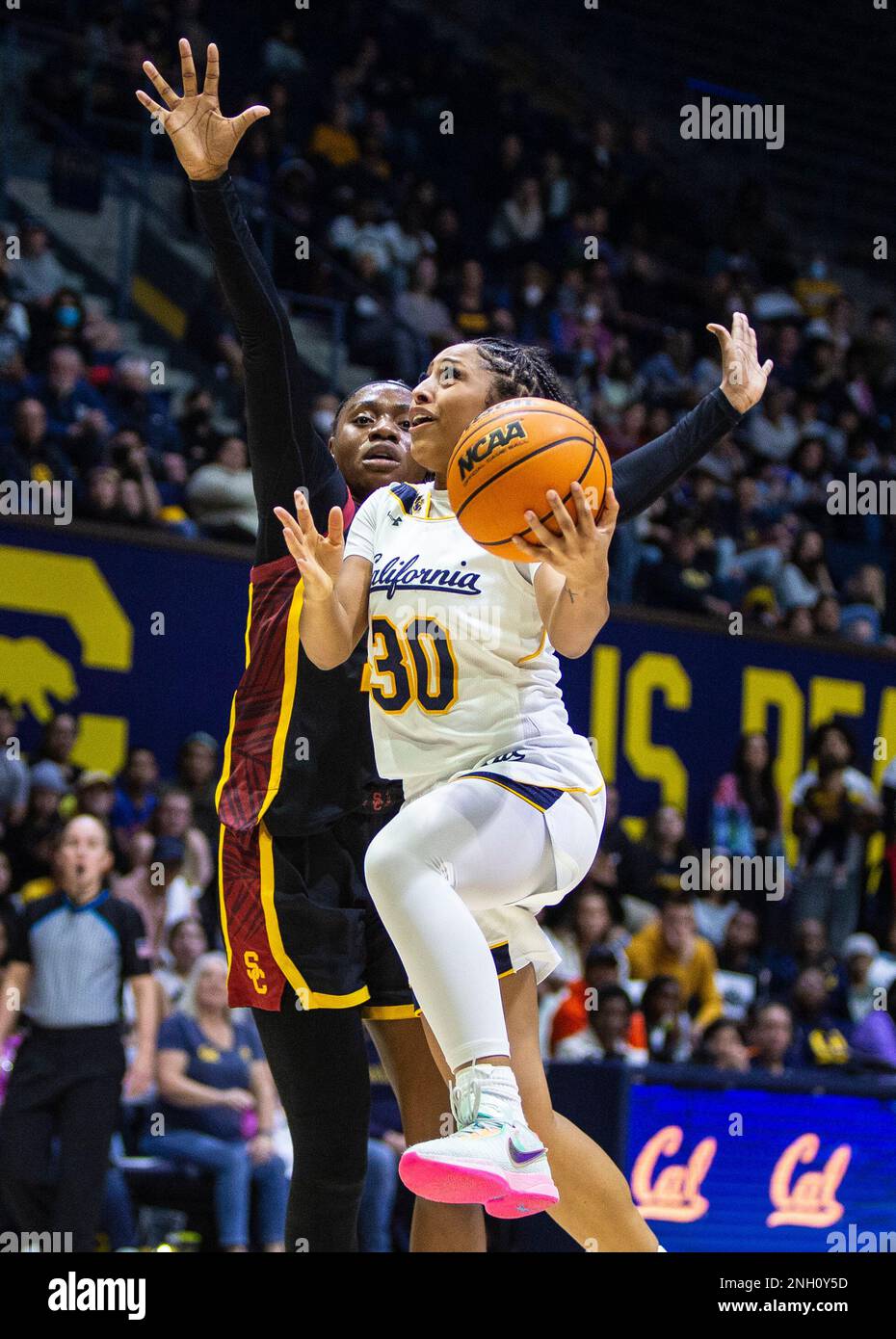 February 19 2023 Berkeley, CA U.S.A. California guard Jayda Curry (30 ...