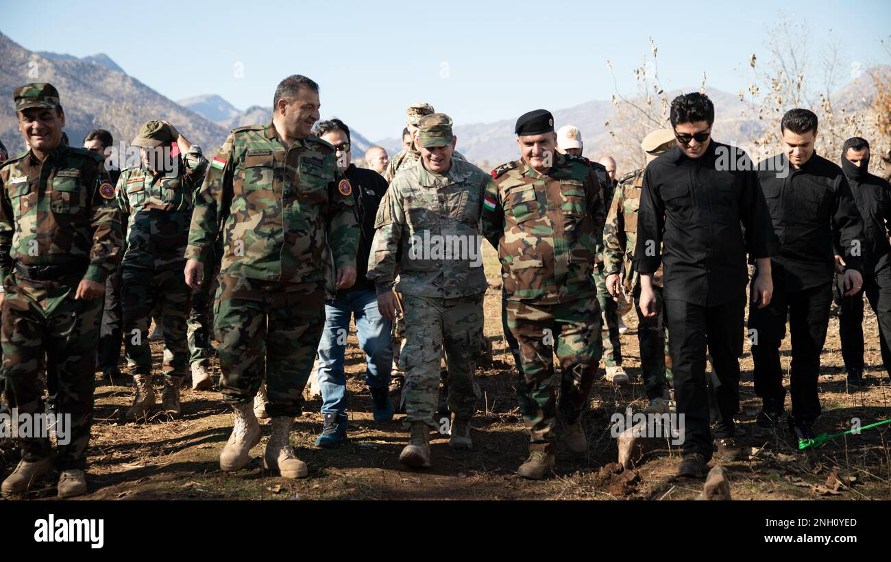 U.S. Army Col. Javier Soria, deputy director of Military Advisor Group ...
