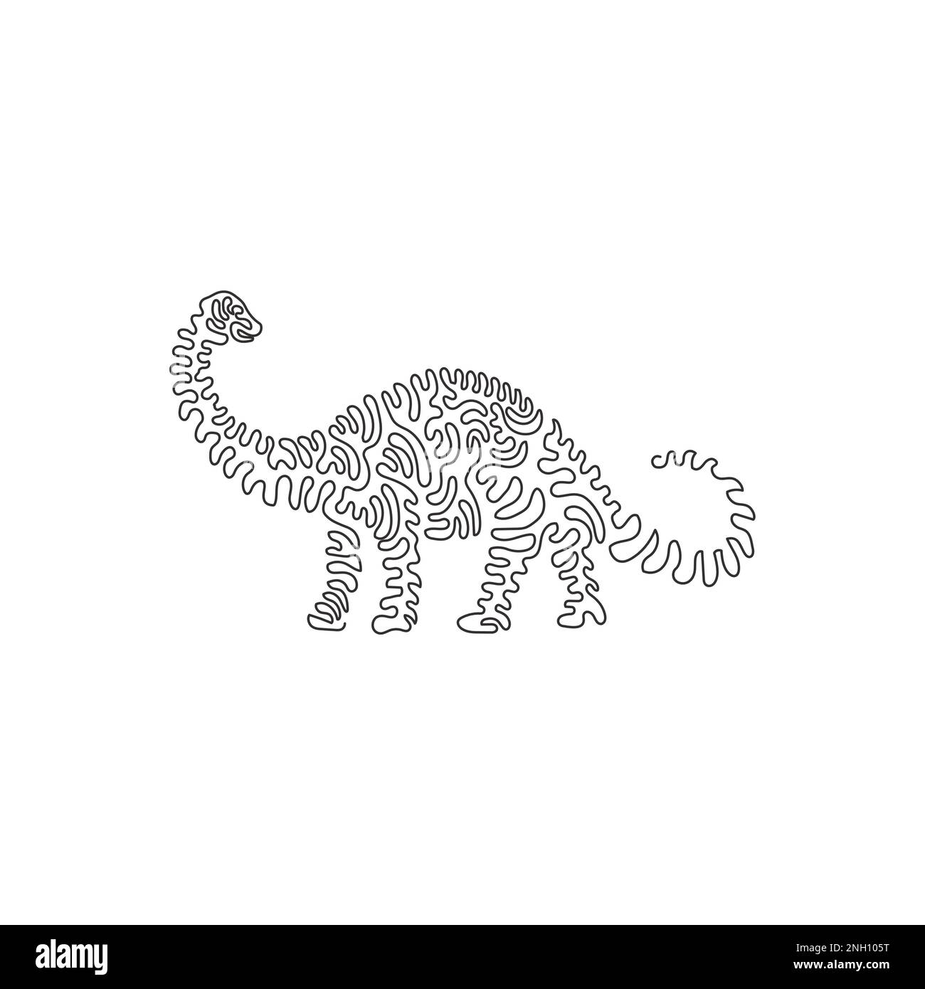 Apatosaurus Cut Out Stock Images & Pictures - Alamy