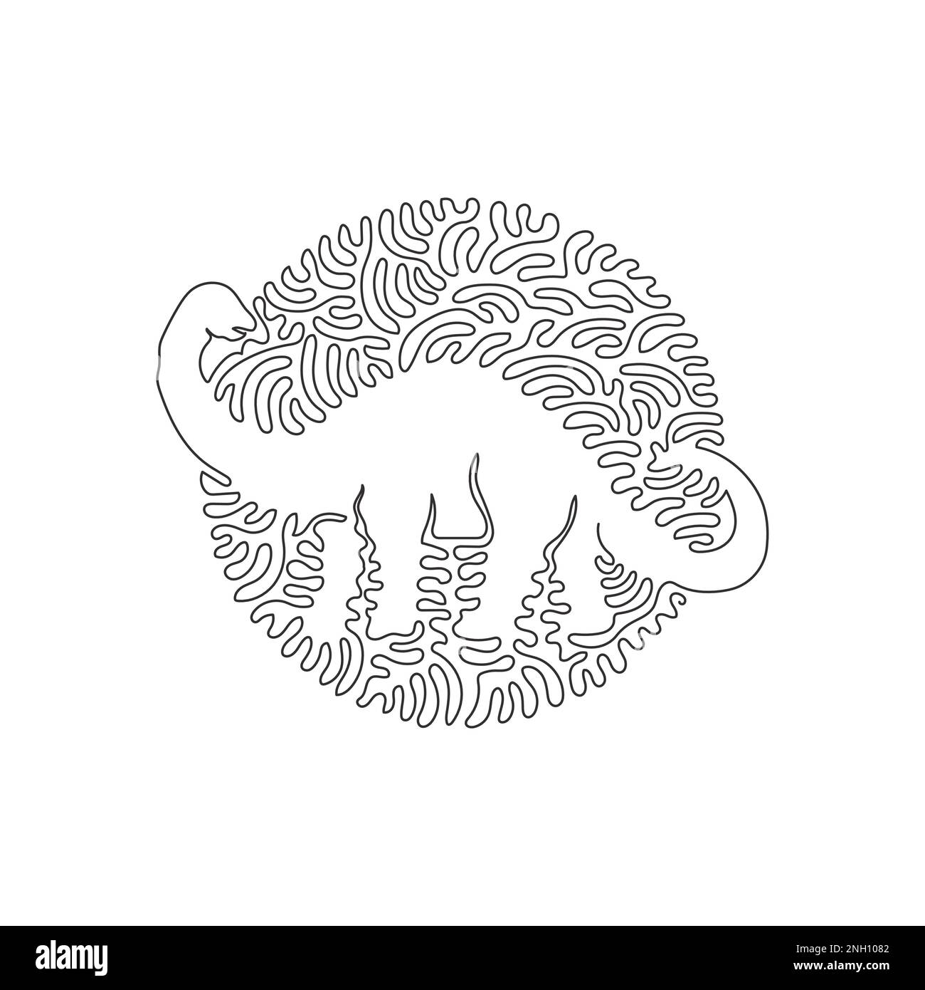 Single standing stone Stock Vector Images - Alamy