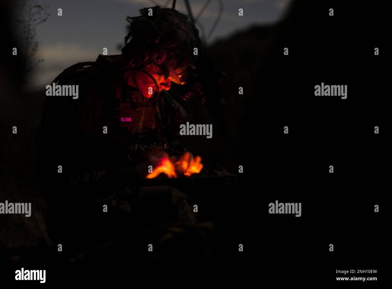 U.S. Marine 1st Lt. Joshua Watson, the executive officer of Lima ...