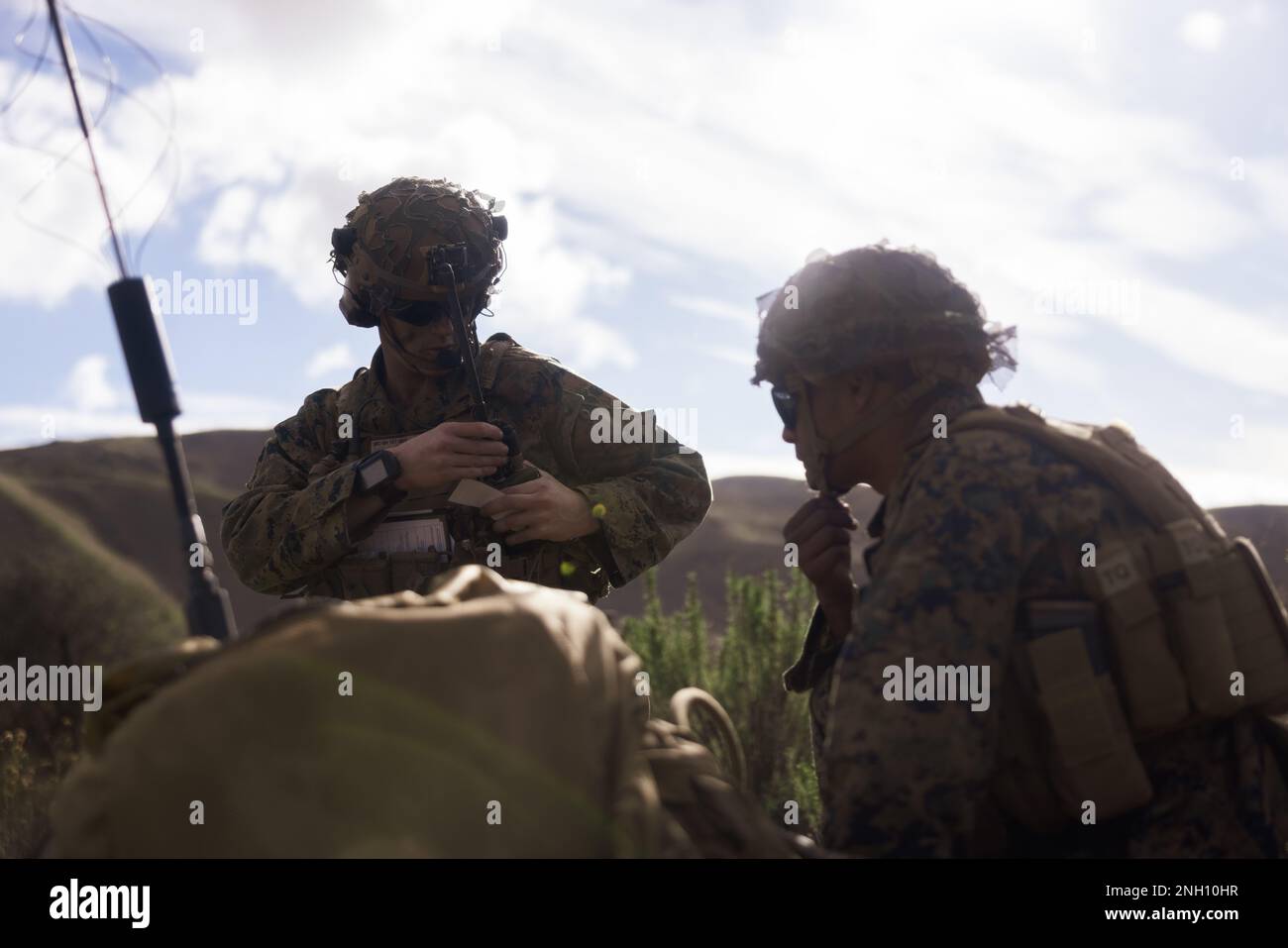 U.S. Marine 1st Lt. Joshua Watson, the executive officer of Lima ...