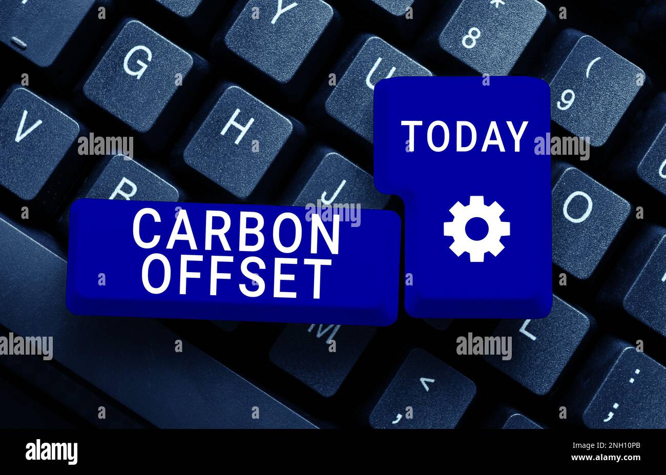 Inspiration showing sign Carbon Offset, Word for Reduction in emissions ...