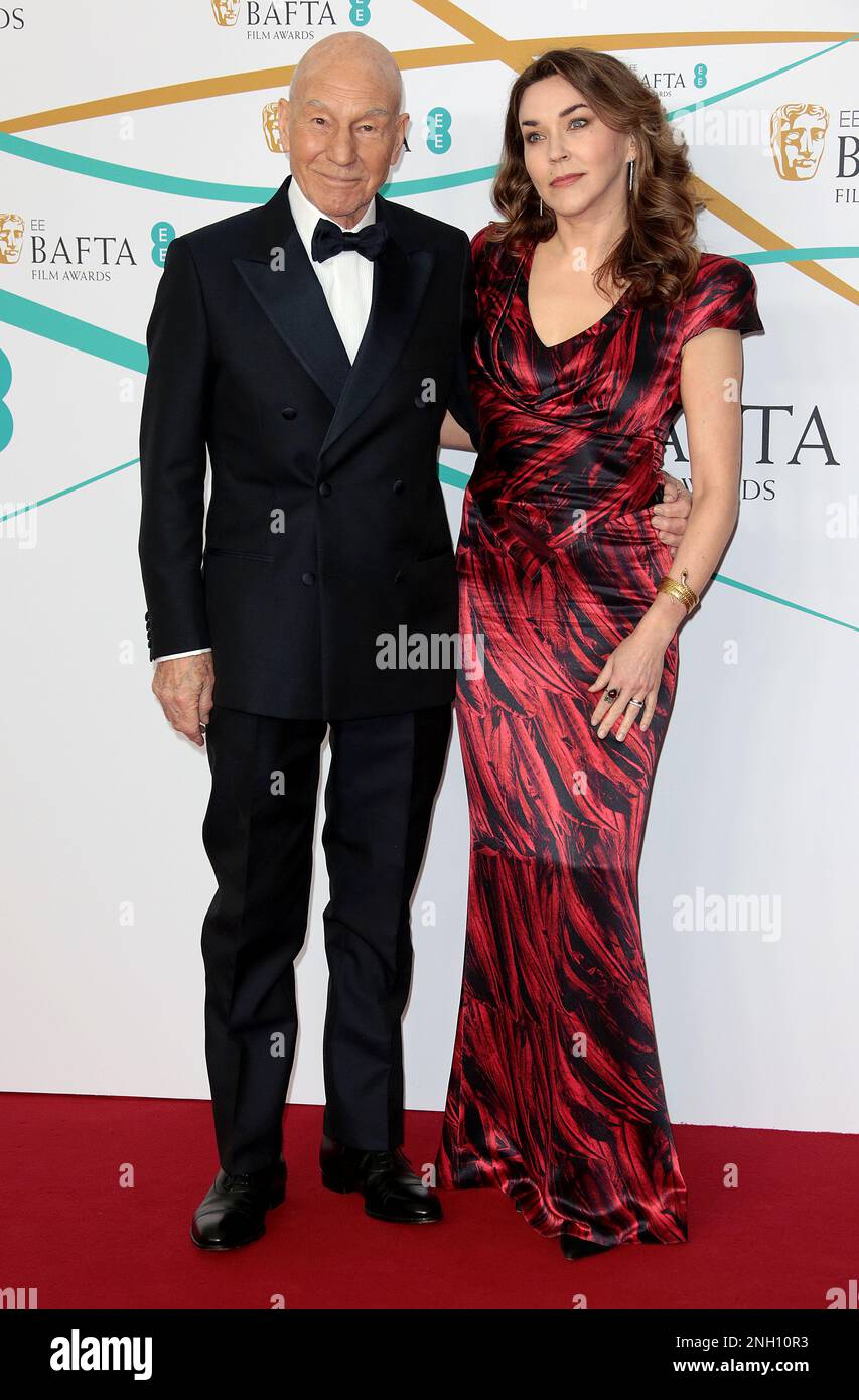 Feb 19, 2023 - London, England, UK - Patrick Stewart and Sophia Stewart ...