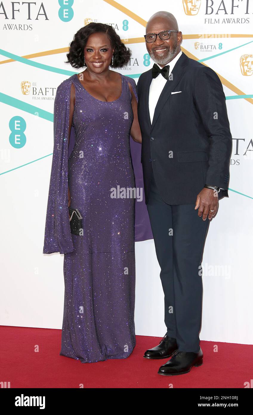 Feb 19, 2023 - London, England, UK - Viola Davis and Julius Tennon ...