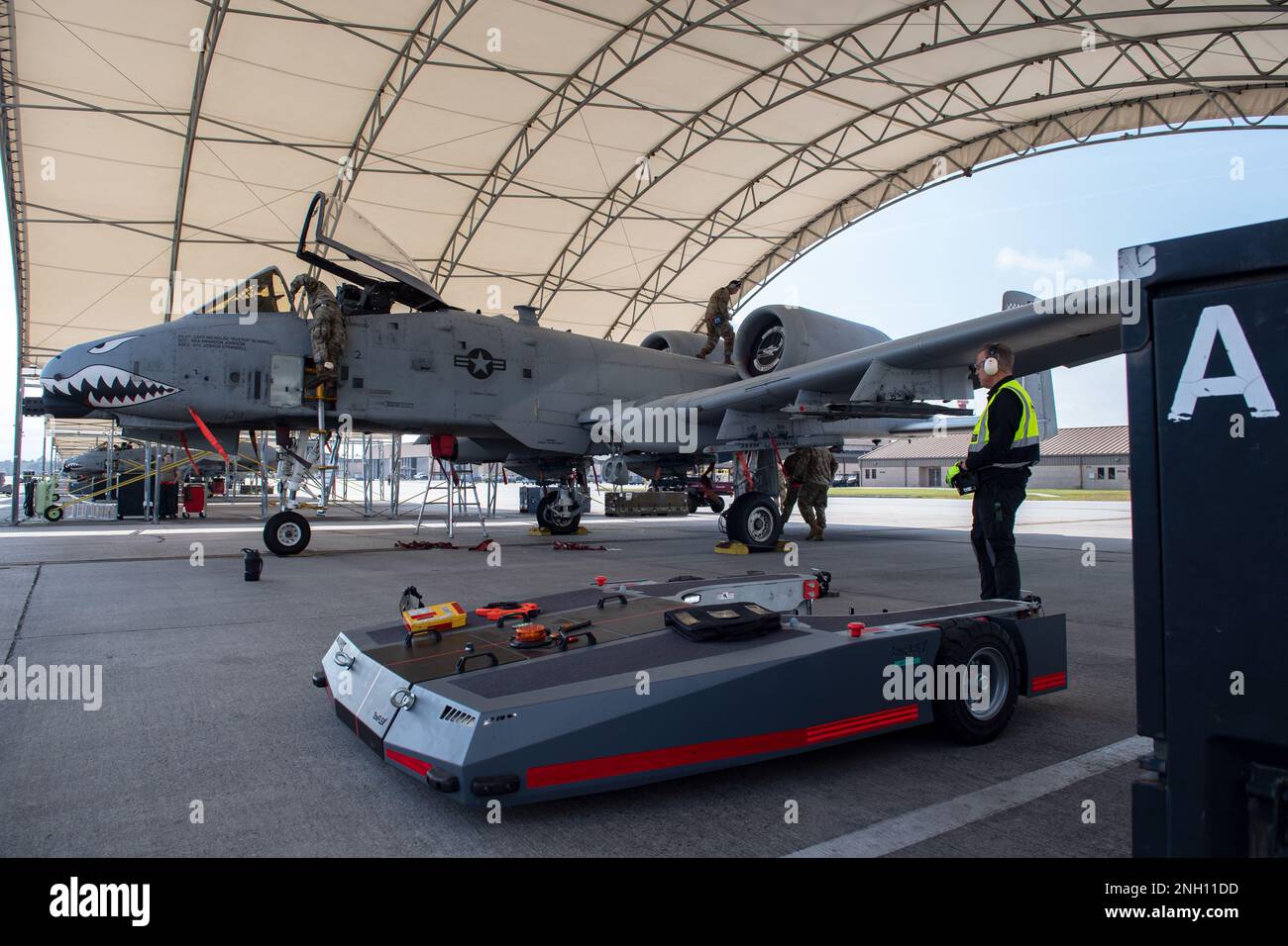 U.S. Air Force maintenance Airmen assigned to Moody Air Force Base ...