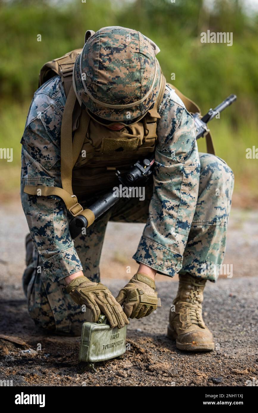 U.S. Marine Corps Sgt. Helen Yamileth Figueroa, a motor transportation ...