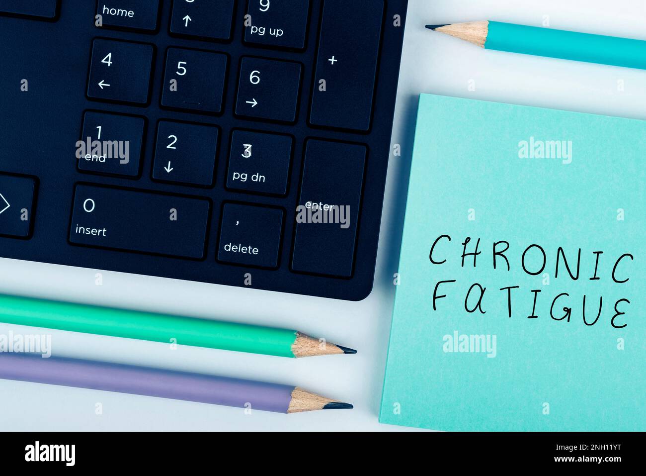 Writing Displaying Text Chronic Fatigue Word For A Disease Or