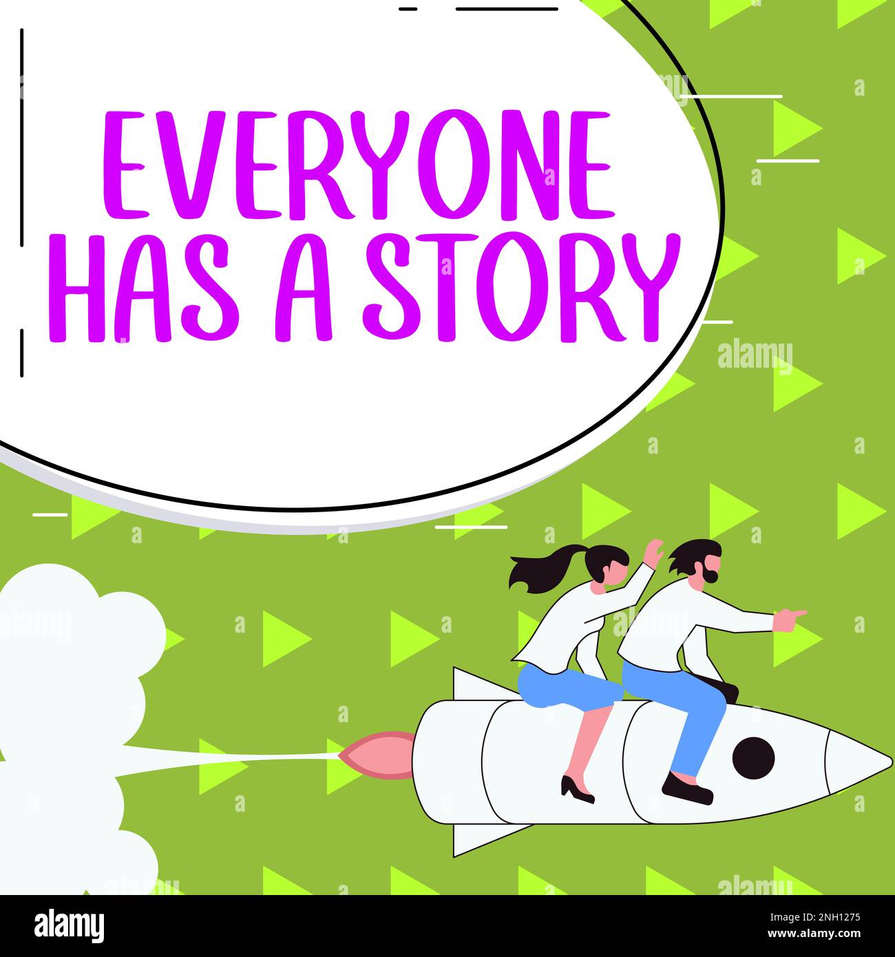 Text showing inspiration Everyone Has A Story, Business showcase ...