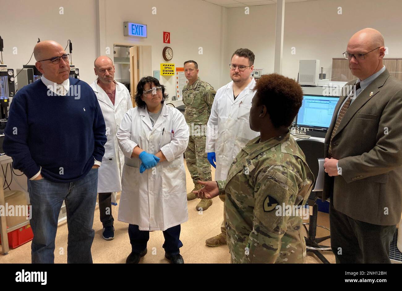 Army Col. Crystal Hills, the commander of the 405th Army Field Support ...